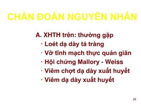 PPT CHẨN ĐOÁN XUẤT HUYẾT TIÊU HOÁ PowerPoint Presentation free download ID 5730939