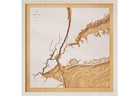 Unique 3d Contour Maps Of Iconic Coastlines Pangeamaps