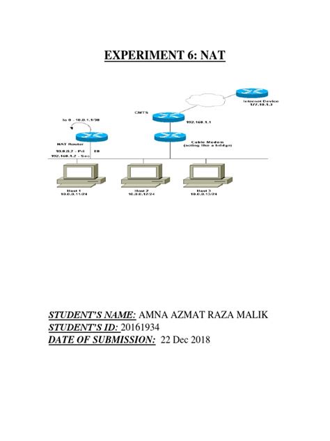 Itce 314 Lab Report 6 Pdf Transmission Control Protocol Port Computer Networking