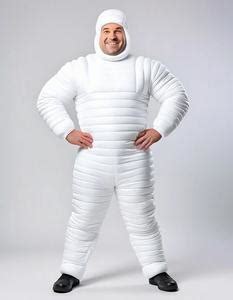 Michelin Man Suit Costume. Face Swap. Insert Your Face ID:1007780