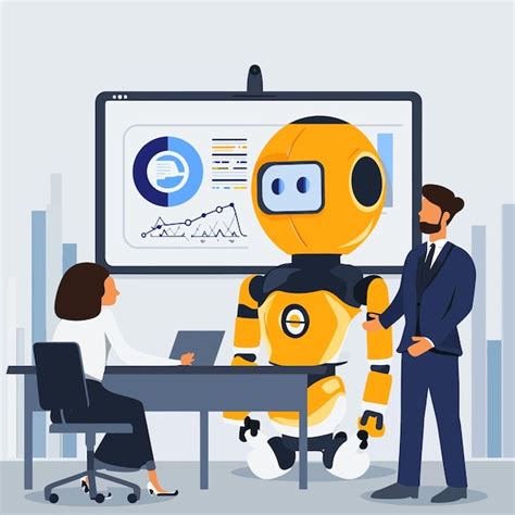 Premium Vector Artificial Intelligence Robot