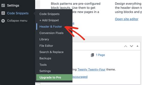 How To Add Header And Footer Code In WordPress Easily