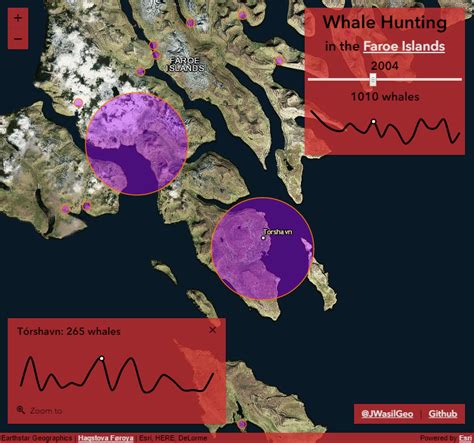 GitHub Jwasilgeo Faroe Islands Whaling Mapping Whale Hunting In The Faroe Islands With The