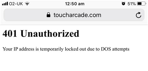 Anyone Else Getting This Error On Touch Arcade Riosgaming