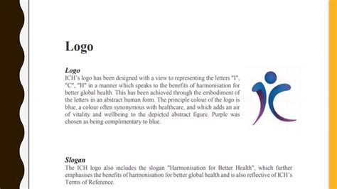 ICH International Council For Harmonization Overview And Guidelines PPTX