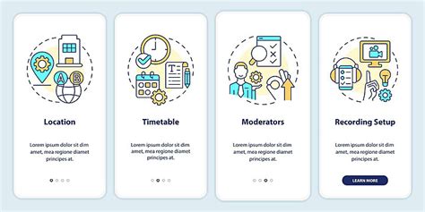 Logistics Involved In Onboarding Mobile App Screen For Usability