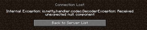 wrapperplayserverscoreboardobjective uses components on 1 19 · issue