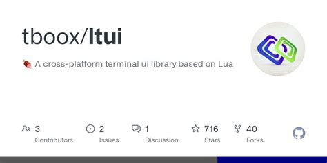 Github Tbooxltui 🍯a Cross Platform Terminal Ui Library Based On Lua Rlua