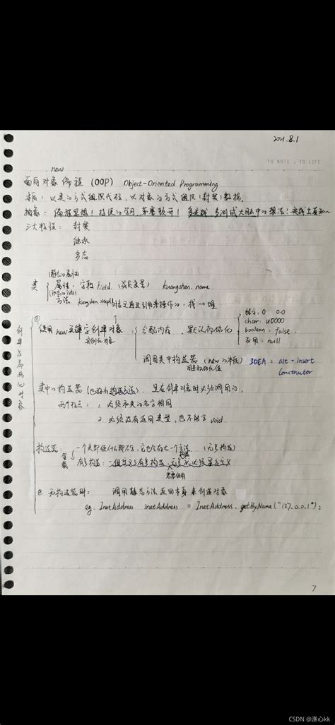 Java 学习笔记手写版java笔记手写 Csdn博客 Java 学习笔记手写版java笔记手写 Csdn博客