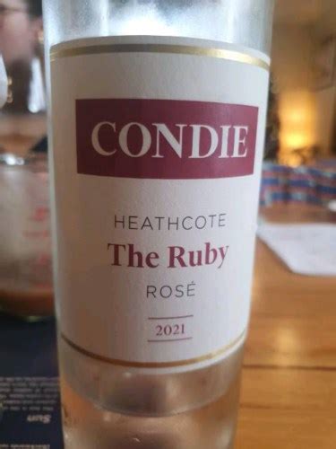 Condie Estate The Ruby Rosé Vivino Us