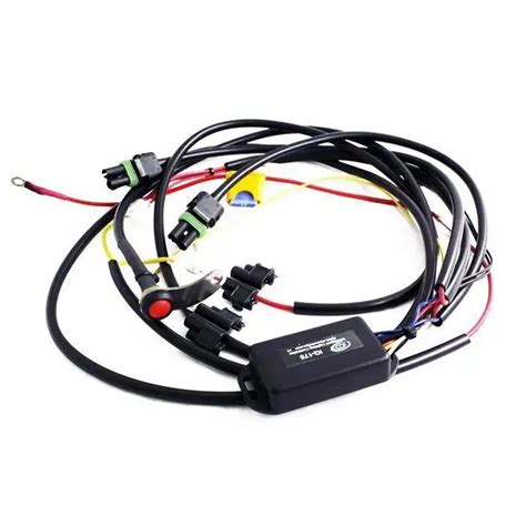 Baja Designs Led 12v 3 Pin Universal Wiring Harness Throttleforge
