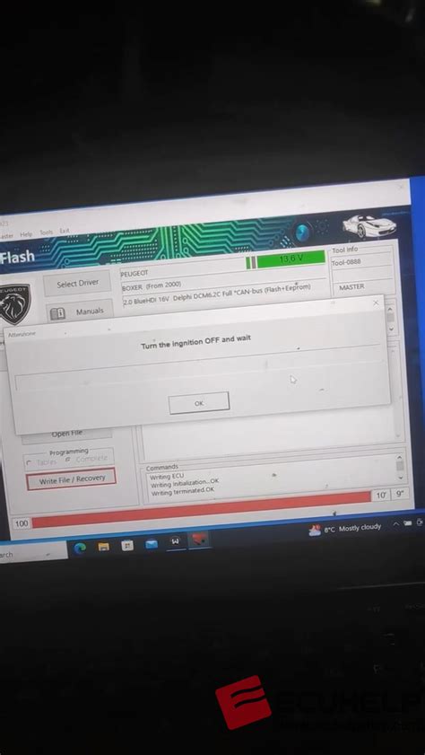 TagFlash Read Write Citroen Jumper Delphi Dcm C OBD Mode