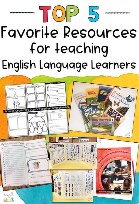 Favorite Resources For Teaching English Language Learners Artofit