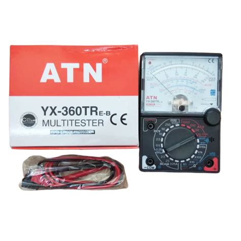 Multitester Analog Avometer Multimeter Fuse Diode Yx 360 Protection Yx360tr Multitester Atn
