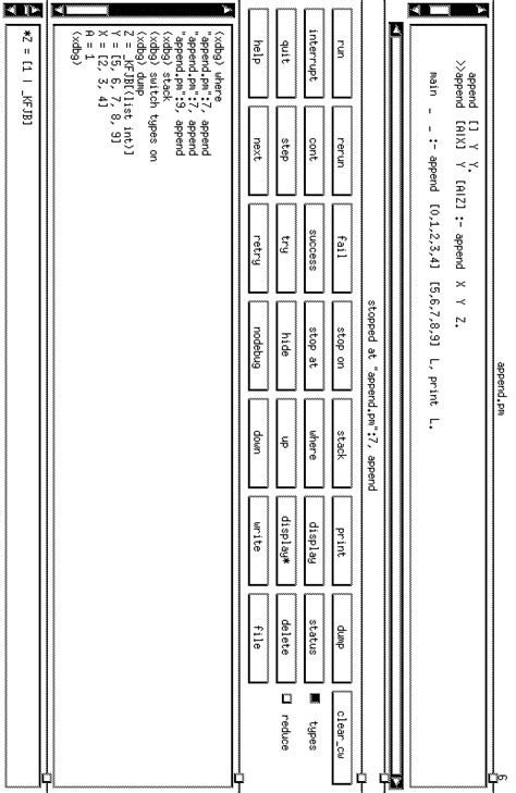 1 A Snapshot Of A Debugging Session Download Scientific Diagram