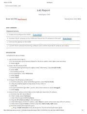 Create VLANs GUI Pdf PM Lab Report Create VLANs GUI Lab Report