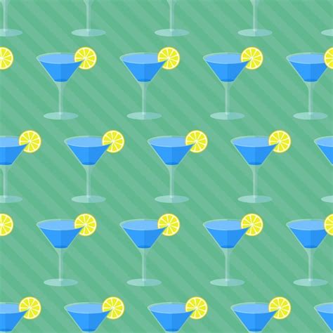 Seamless Cocktail Texture Vectors And Illustrations For Free Download