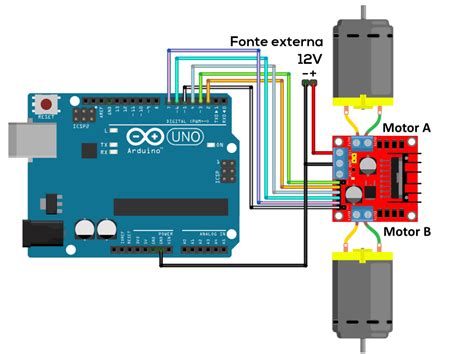 Módulo Ponte H L298n O Primeiro Passo Para Montar Seu Robot Com Arduino Arduino Portugal