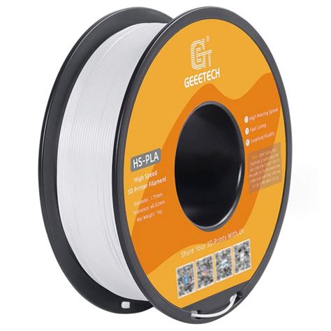 Geeetech Hs Pla Filament White