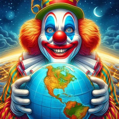 Download Ai Generated Clown Funny Royalty Free Stock Illustration