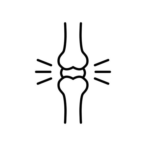 Bone Joint Outline Icon 17047939 Vector Art At Vecteezy