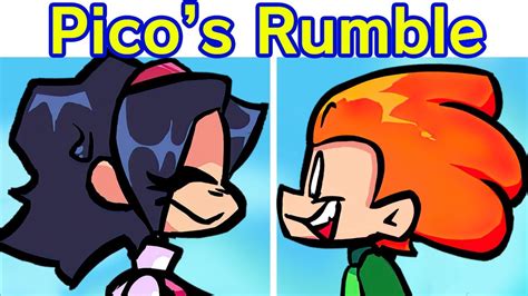 Friday Night Funkin Picos Day Rumble Week Vs Tankman Nene Darnell And Cassandra Fnf Mod