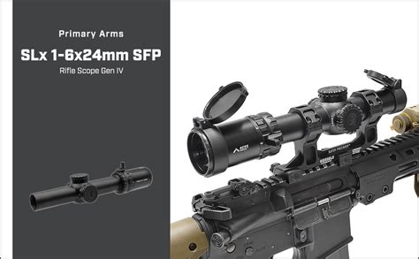 Jp 良品武品 実物 Primary Arms Slx 1 6x24mm Sfp Gen Iv ショートスコープ