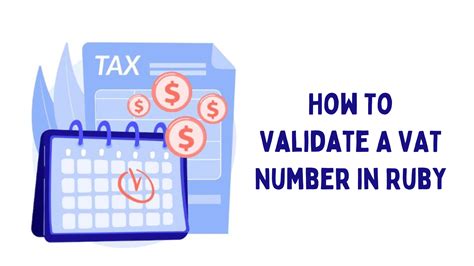 How To Validate A Vat Number In Ruby