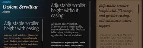 plugins jquery para las barras de desplazamiento scroll blog