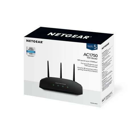 Wireless Or Wi Fi Black Netgear AC WiFi Router R For Home Automation Mbps At