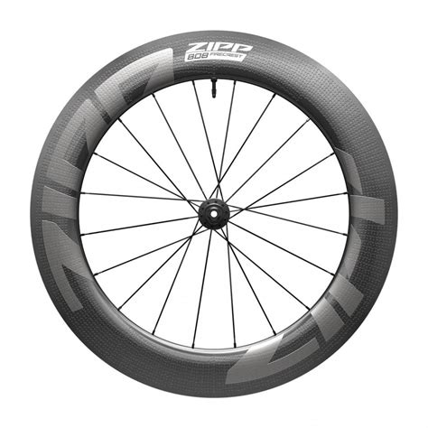 Zipp 808 Firecrest Carbon Tubeless Disc Front Wheel Components From
