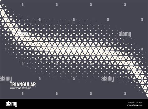 Triangular Particles Halftone Geometric Curved Oscillation Wave Triangular Particles Halftone Geometric Curved Oscillation Wave