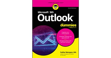 microsoft 365 outlook for dummies 2nd edition [book]