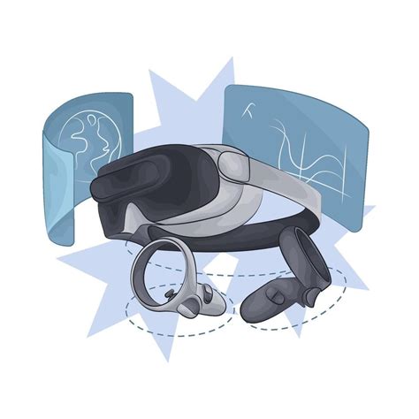 Illustration Of Virtual Reality Glasses 42105900 Vector Art At Vecteezy