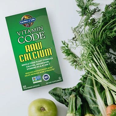 Raw Calcium Vitamins Vitamin Code Garden Of Life