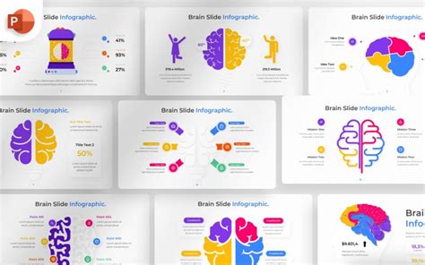 Brain Powerpoint Infographic Template Templatemonster