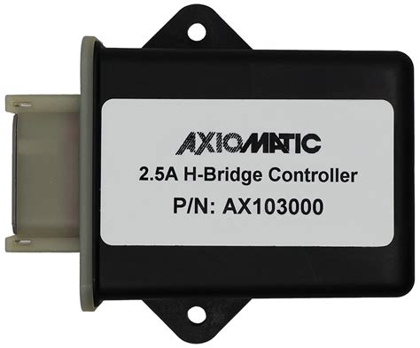 Axiomatic Releases A Compact H Bridge Controller With 3 Universal Inputs And 2 Outputs Suited