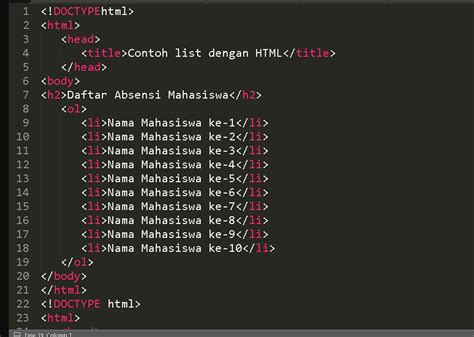 Pengertian Html Dan Contoh Gambar
