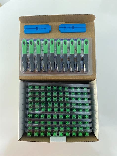 Sc APC Fast Connector For FTTH Cable Quick Connector China Fiber Optic And Fast Connector