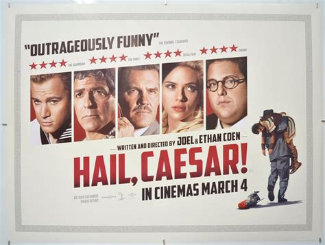 “hail Caesar” Original Quad Poster Film Poster Movie Poster