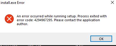 Instal Exe Error Issue Ppy Osu GitHub