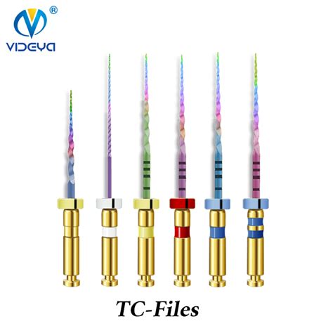 로타리 파일 Niti 합금 Tc Filesniti 로터리 파일 Endodonticproductshuizhou Videya 기술 Co Ltd