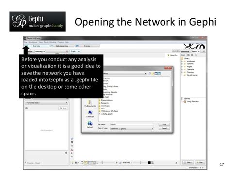 ppt network visualization using gephi powerpoint presentation free