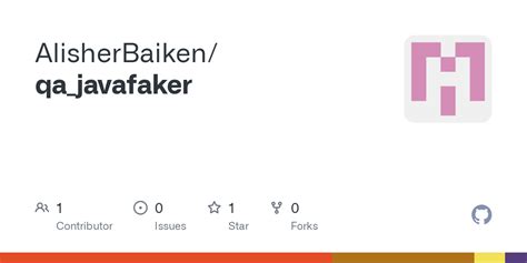 GitHub AlisherBaiken Qa Javafaker