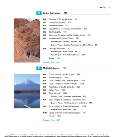 Multivariable Calculus