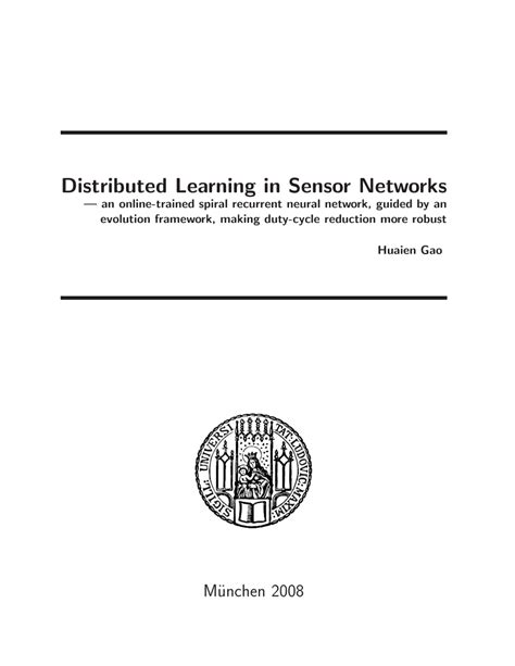 pdf distributed learning in wireless sensor networks
