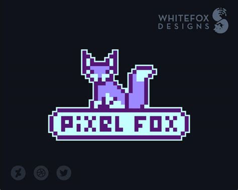 Pixel Fox By Whitefoxdesigns On Deviantart