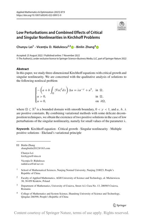 Low Perturbations And Combined Effects Of Critical And Singular Nonlinearities In Kirchhoff