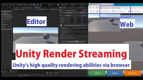 Unity Render Streaming Introduction And Faq Page 27 Unity Engine Unity Discussions