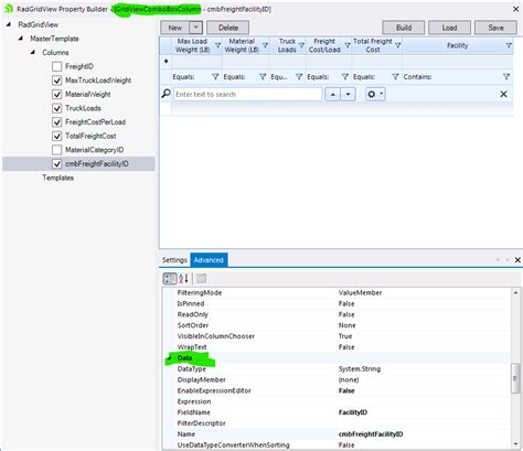 Radgridview Missing Datasource Property For Gridviewcomboboxcolumn In
